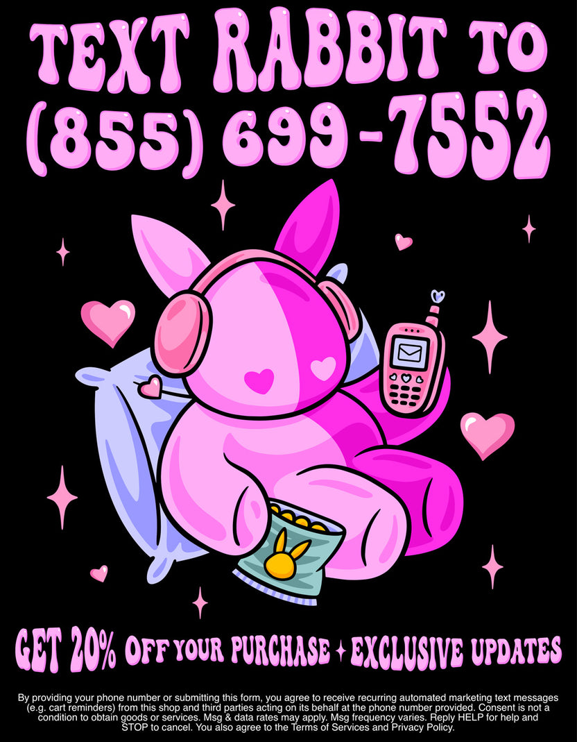 Pink Essential Hoodie – PRAYING RABBIT